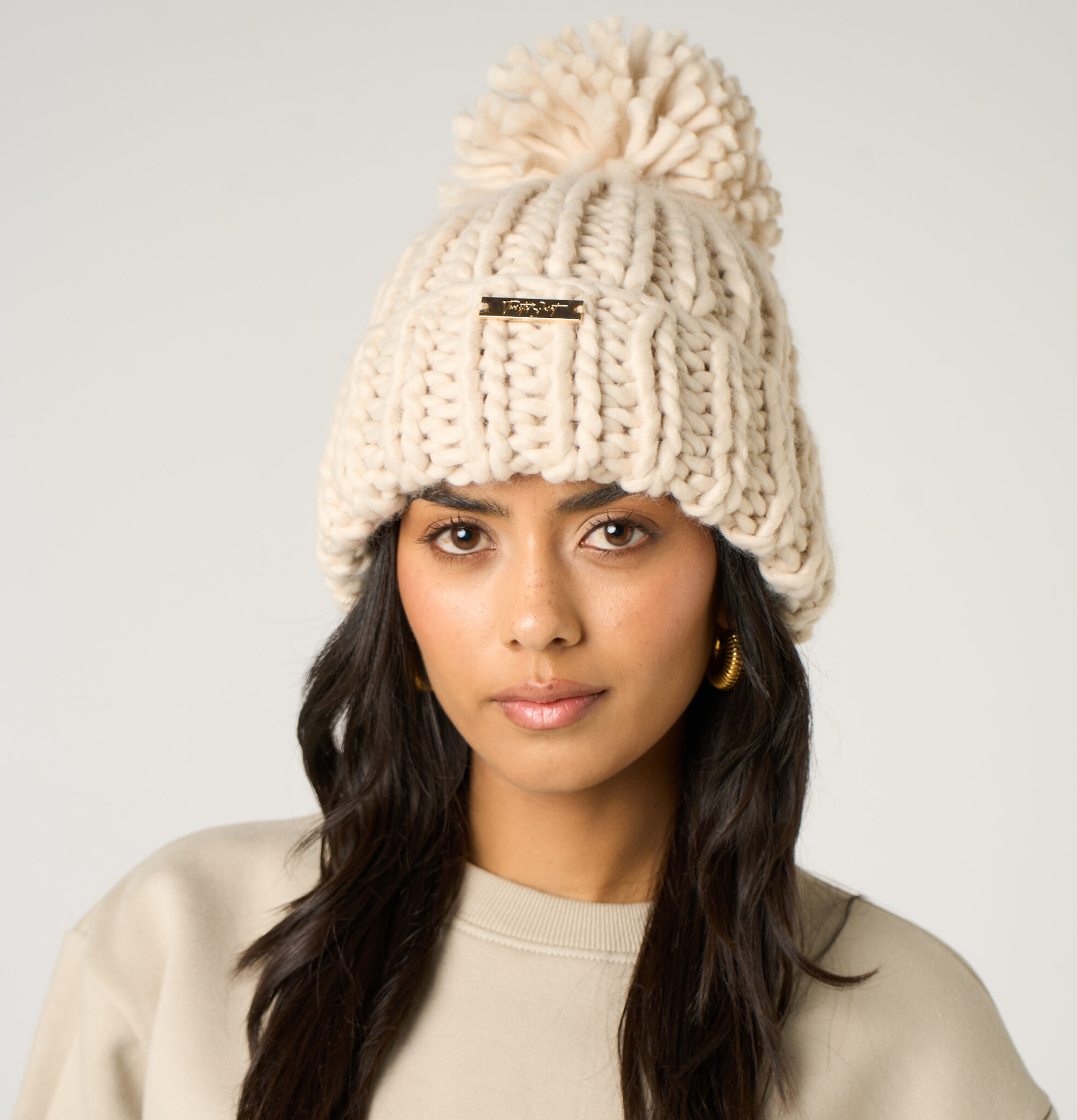 Oversized Oat Beanie | Twisted Saint